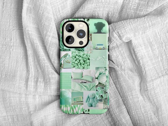 Sage Green Phone Case Collage Tough Case Fit for Iphone 14 Pro - Etsy