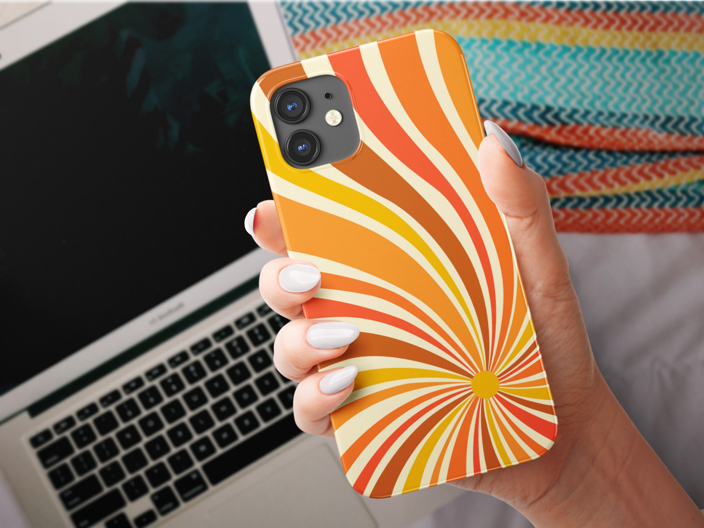 Retro Stripes Phone Case Aesthetic Vintage Tough Case Fit for - Etsy