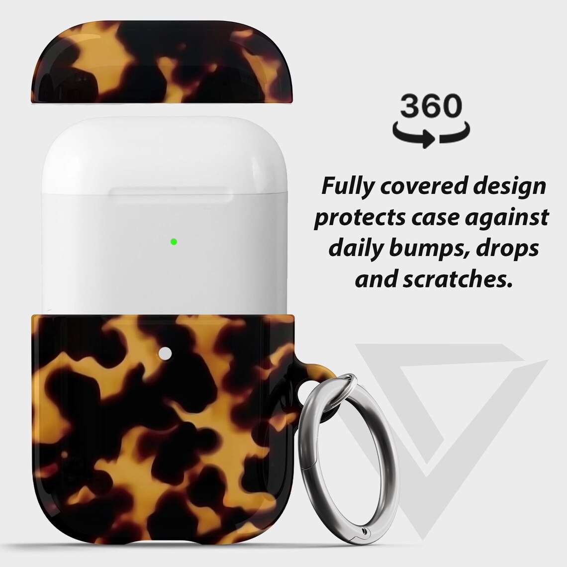 Tortoise Shell Airpods Case Aesthetic Custom Turtle Cover Fits for ...
