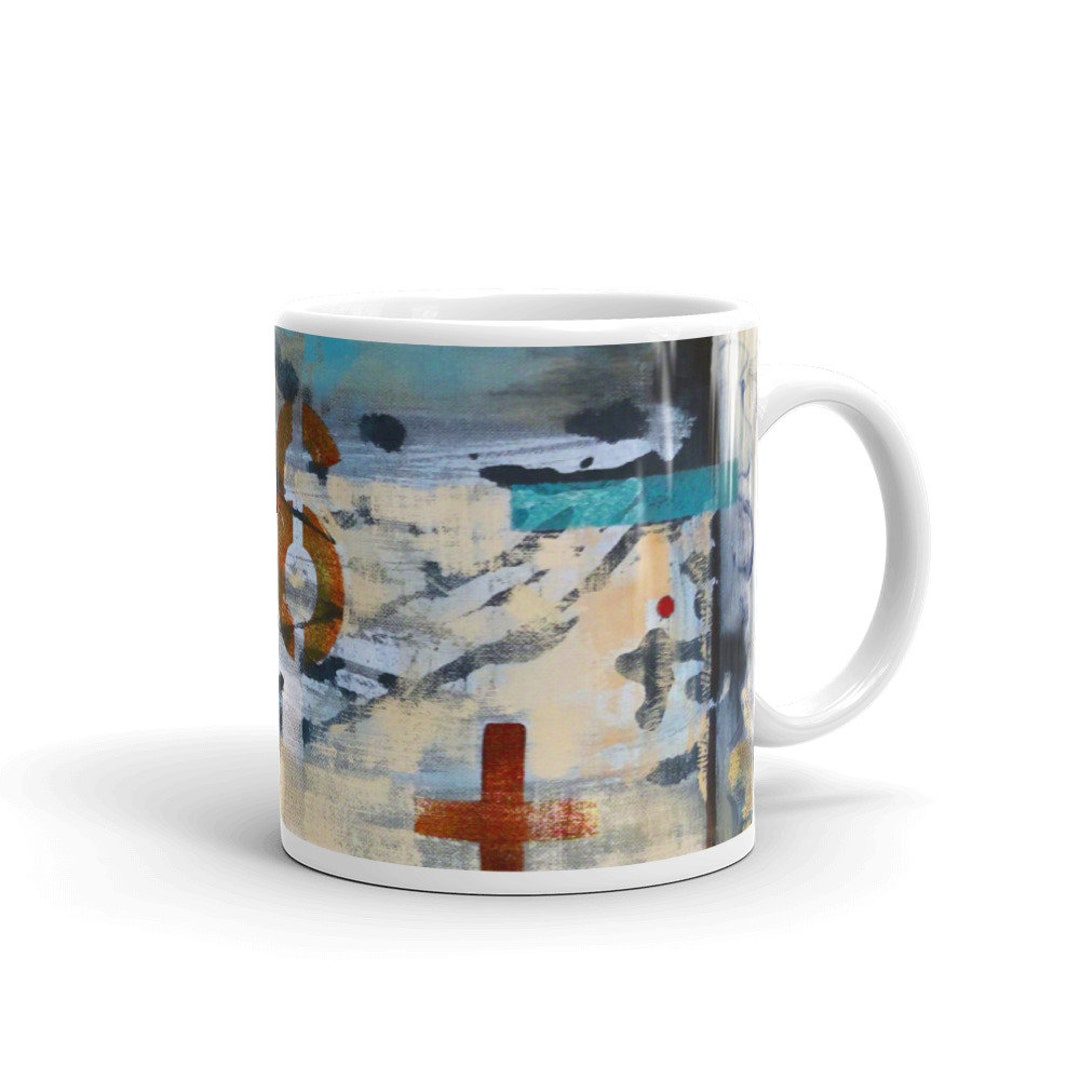 Blue Six Mug - Etsy