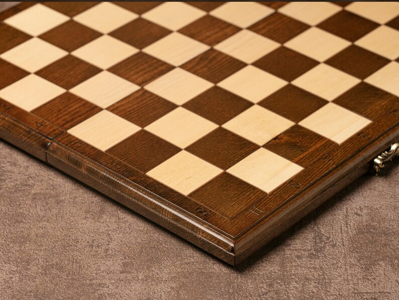 Classic Chess Set - Engraved Chess Board / Christmas Gift - Etsy UK