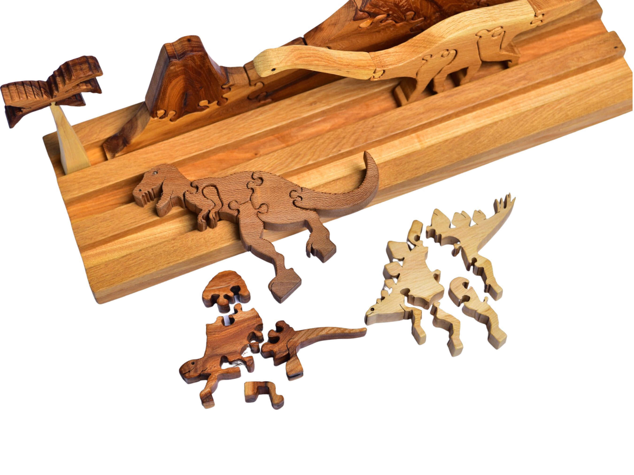 Brain Teaser - Wooden Animal Puzzle With Mountain - Baby Shower Gift - Etsy