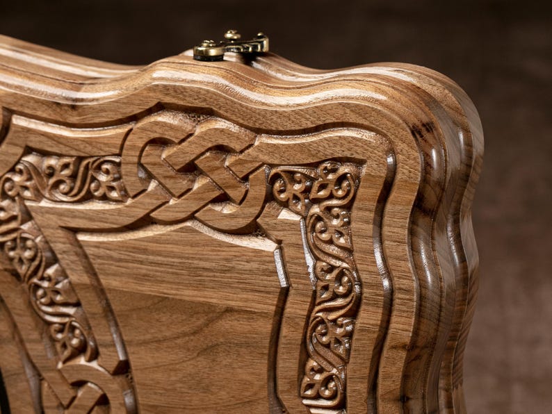 Handmade Backgammon Set / Unique Design / Perfect Gift / Custom Wood ...
