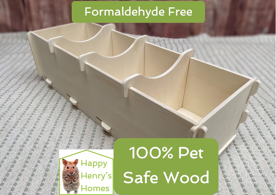 Hamster in Line Multi Chamber Dig Box - Formaldehyde Free, Non Toxic ...