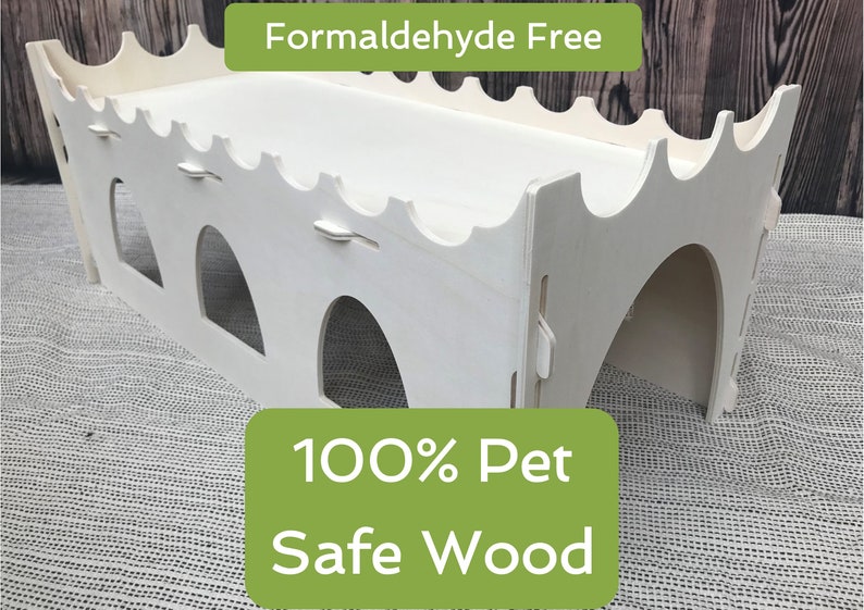 Rabbit Slot Together Modular Tunnel Hideout - Etsy