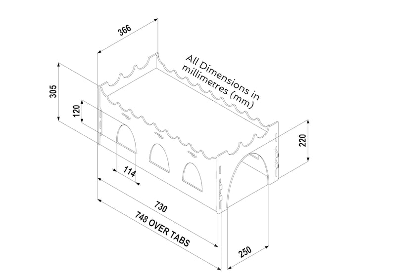 Rabbit Slot Together Modular Tunnel Hideout - Etsy