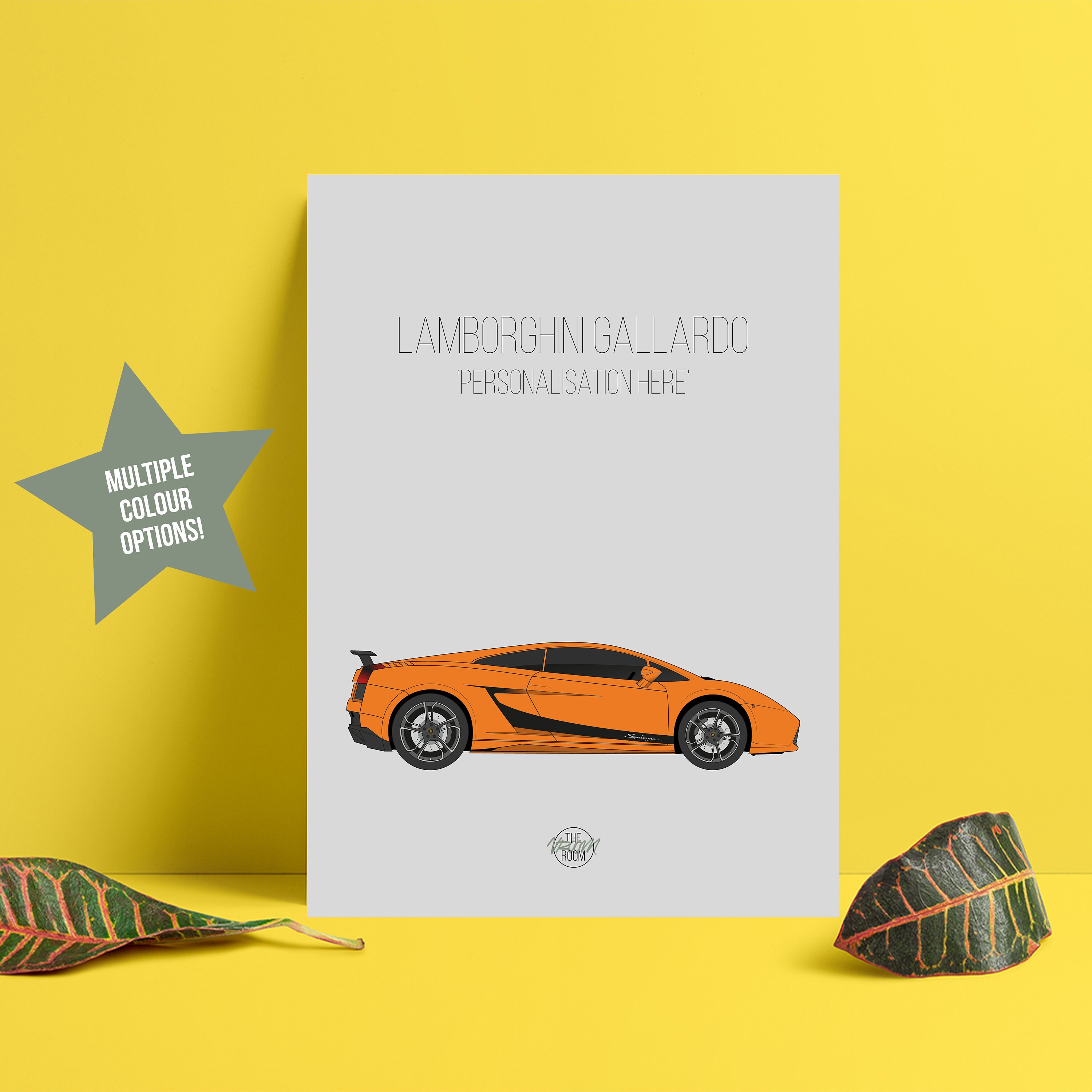 Lamborghini Sesto Elemento Green Poster