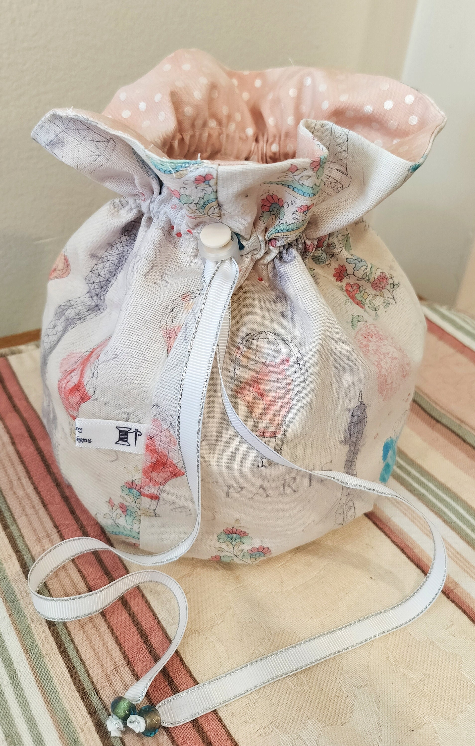 Handmade Round Bottom Drawstring Bags - Etsy