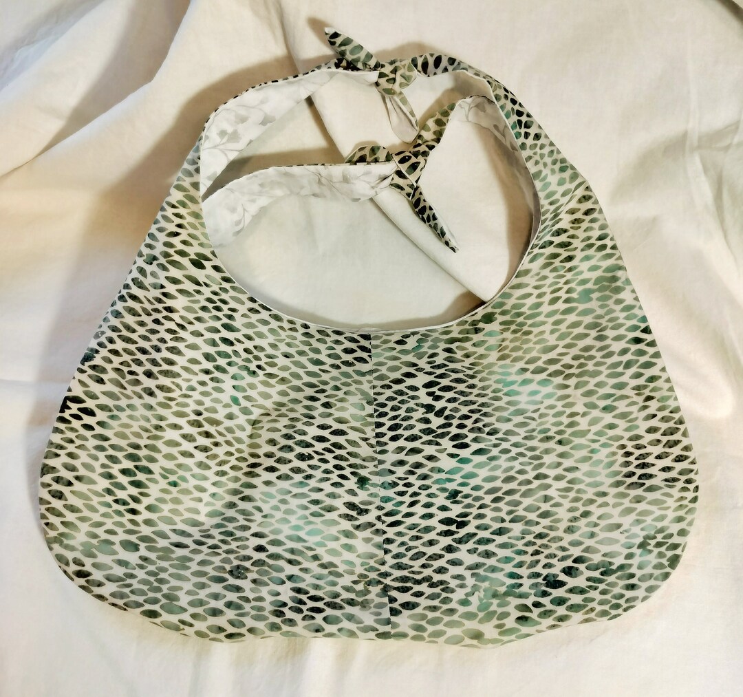 Thai Serpentine Adjustable Floppy Hobo/ Bento/ Eco Friendly Lunch Bag ...