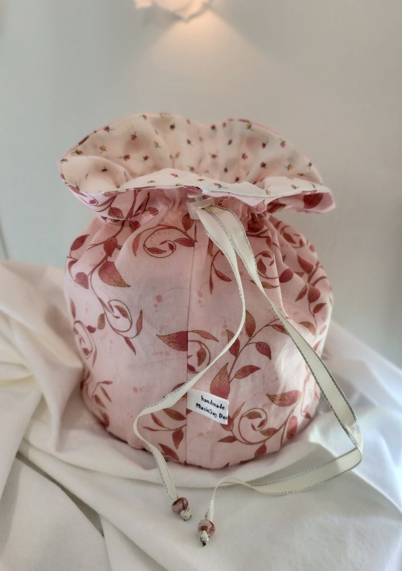 Handmade Round Bottom Drawstring Bags - Etsy