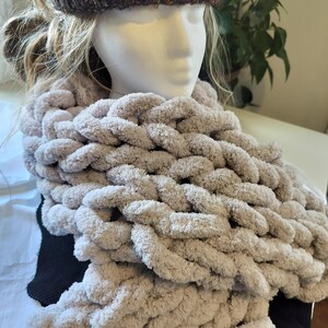 Super Soft Big Knit Chunky Scarf - Etsy