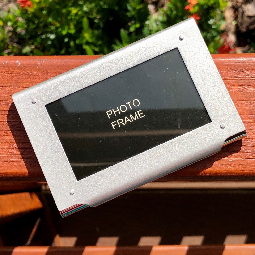 Vintage Card Case,photo Frame,with Photo Frame,vintage,for Men,gift ...