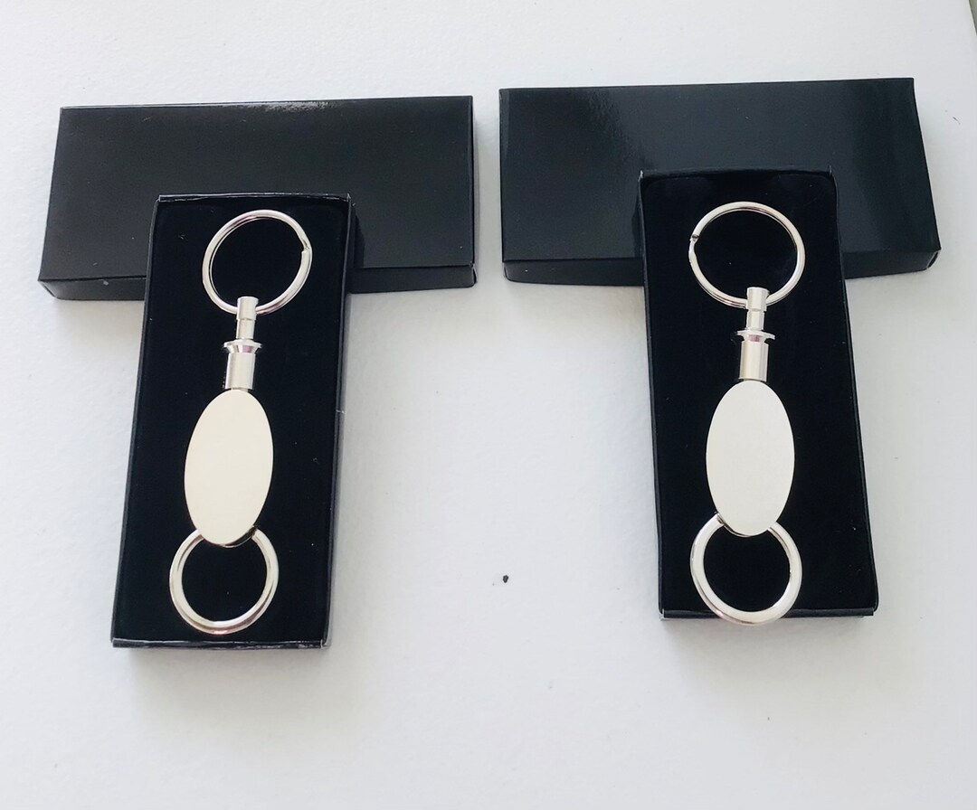 Vintage Valet Keychain Set: Pull Apart Keychains.brass - Etsy