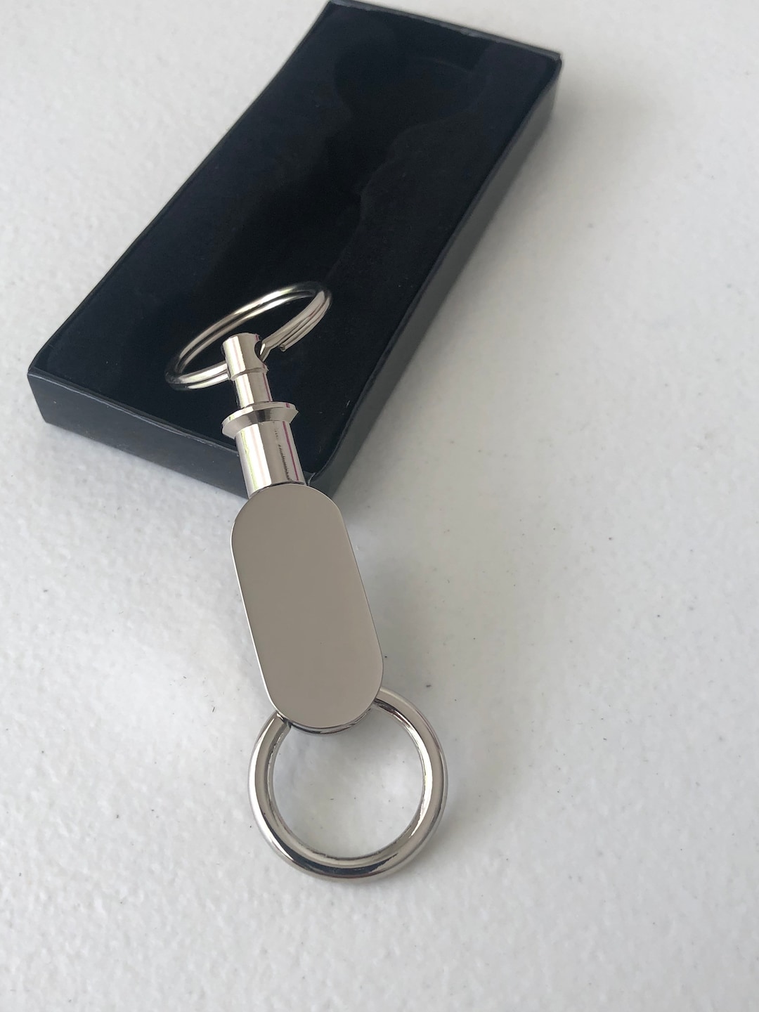 Vintage Valet Keychain, Pull Apart Keyring (silver or Gold) - Etsy