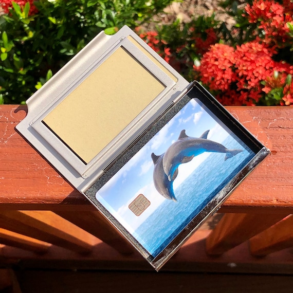 Vintage Card Case,Photo Frame,With Photo Frame,Vintag… - Gem