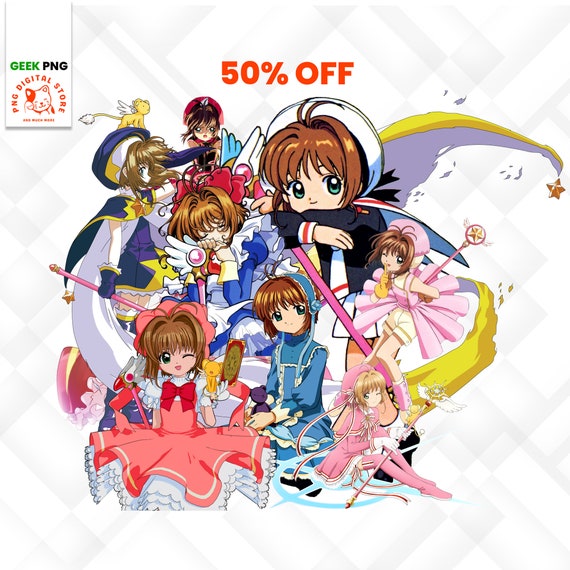 Sakura Card Captor PNG Clipart - Etsy