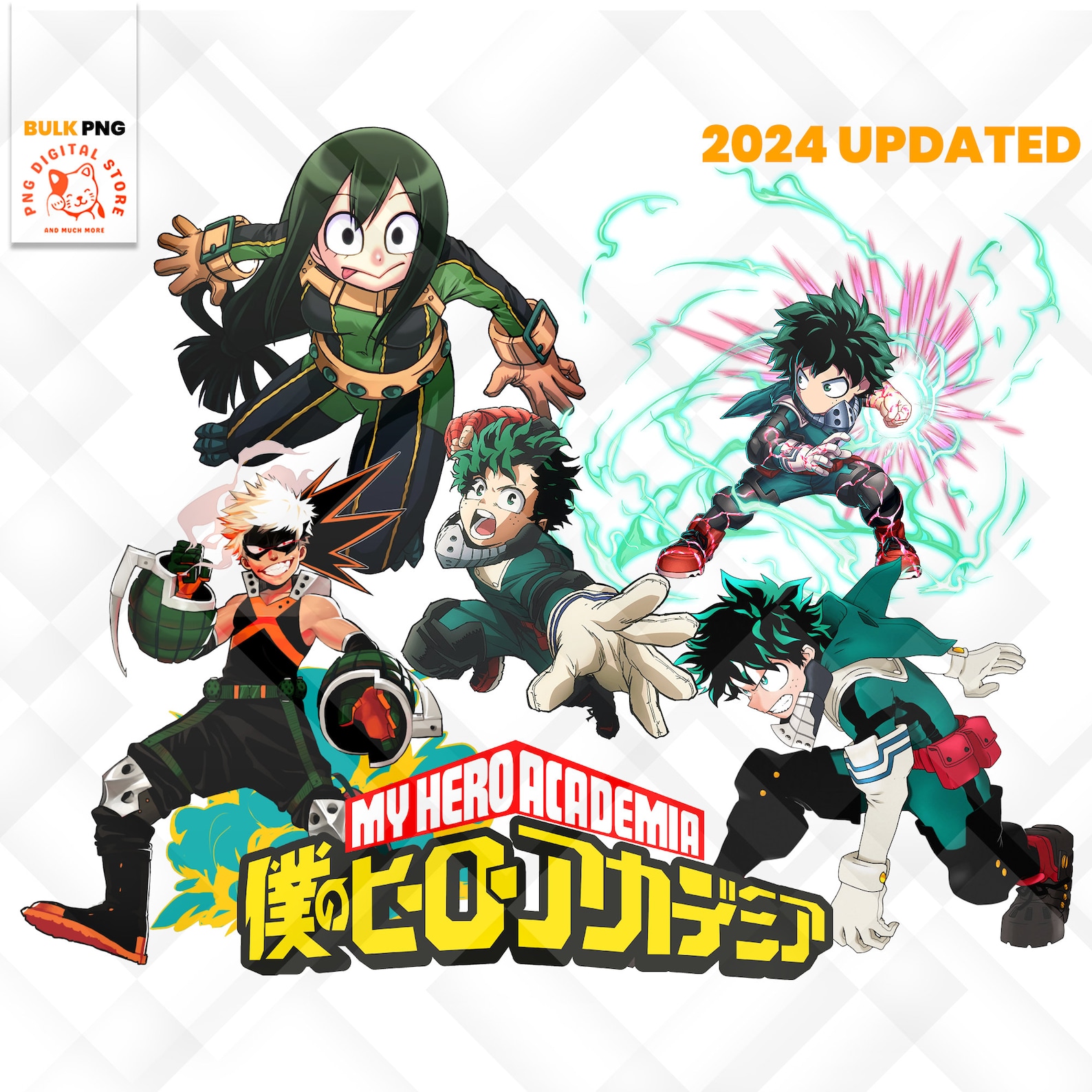 My Hero Academia Fanart PNG Clipart - Etsy