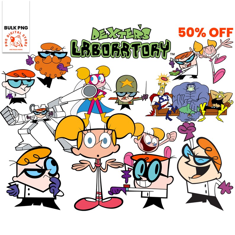Dexter's Lab Fanart PNG Clipart - Etsy