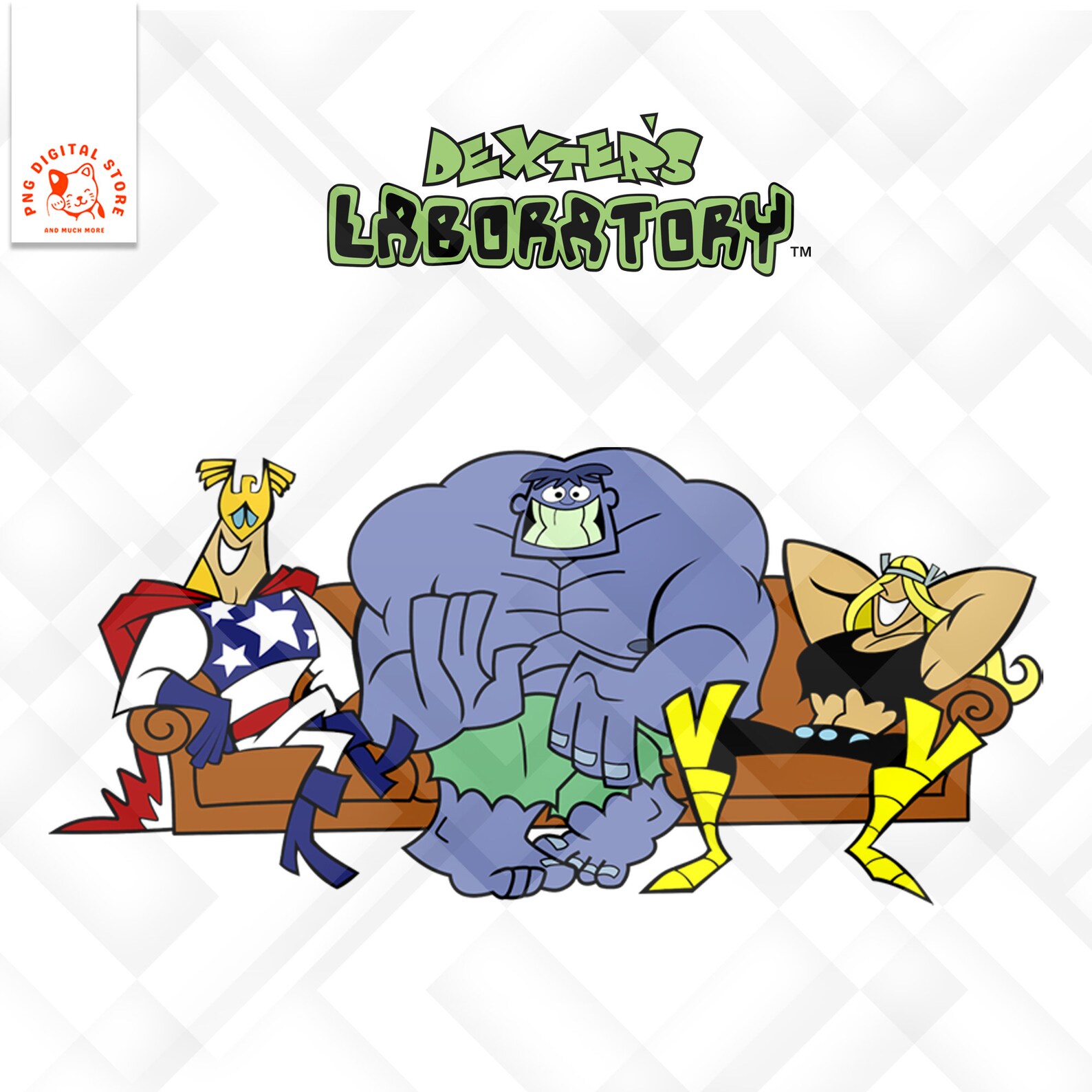 Dexter's Lab Fanart PNG Clipart - Etsy