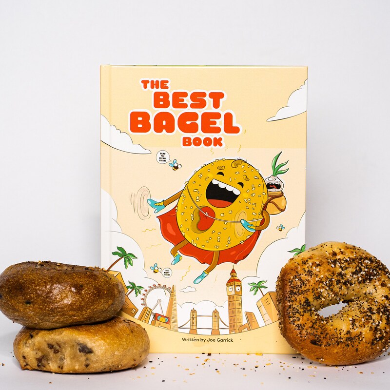 Booked Bagels - Etsy
