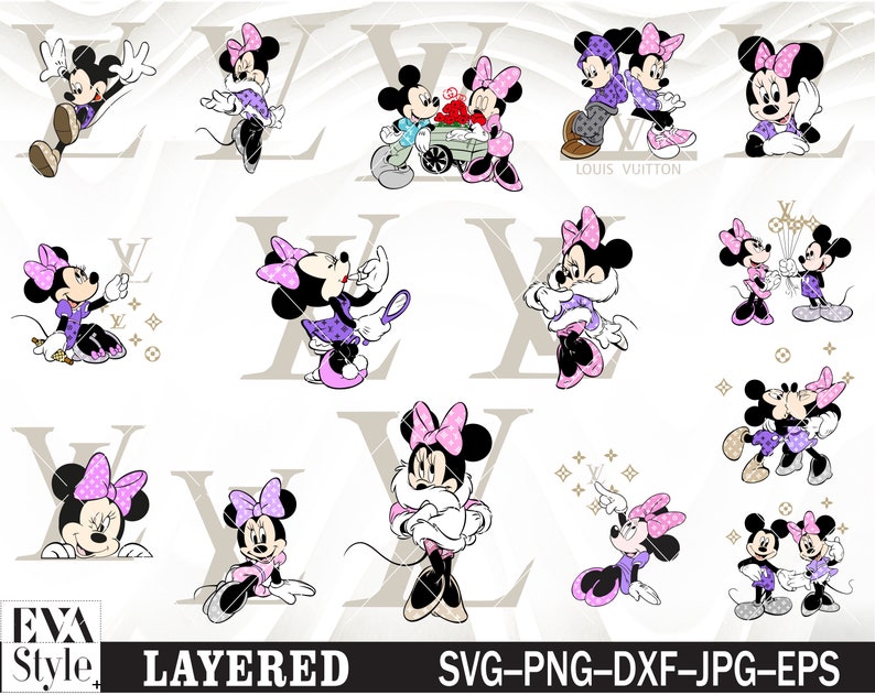 Louis Vuitton Mickey Mouse Svg Lv Minnie Mouse Svgpng | SEMA Data Co-op
