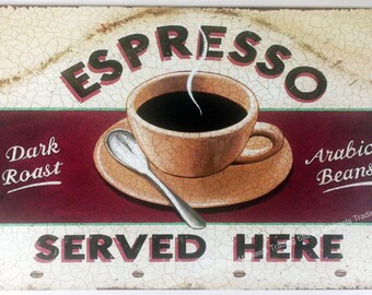 Large Coffee Bar Sign - Etsy UK