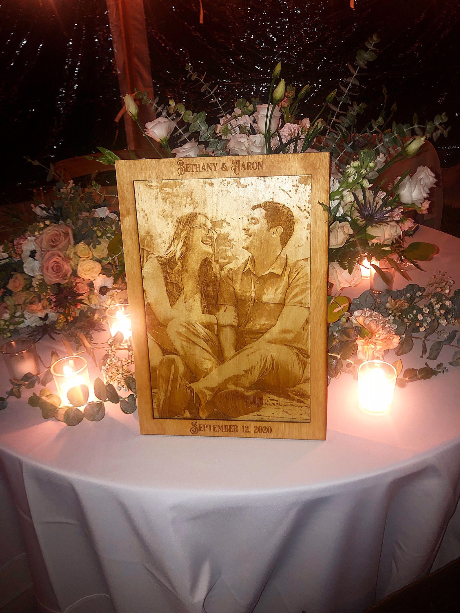 Custom 3D Laser Engraved Photo With or Without Frame - Etsy