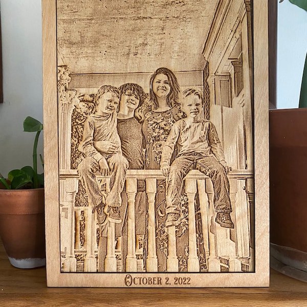 Wood Engraving - Etsy