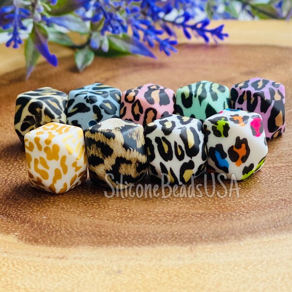 Leopard Print Beads - Etsy