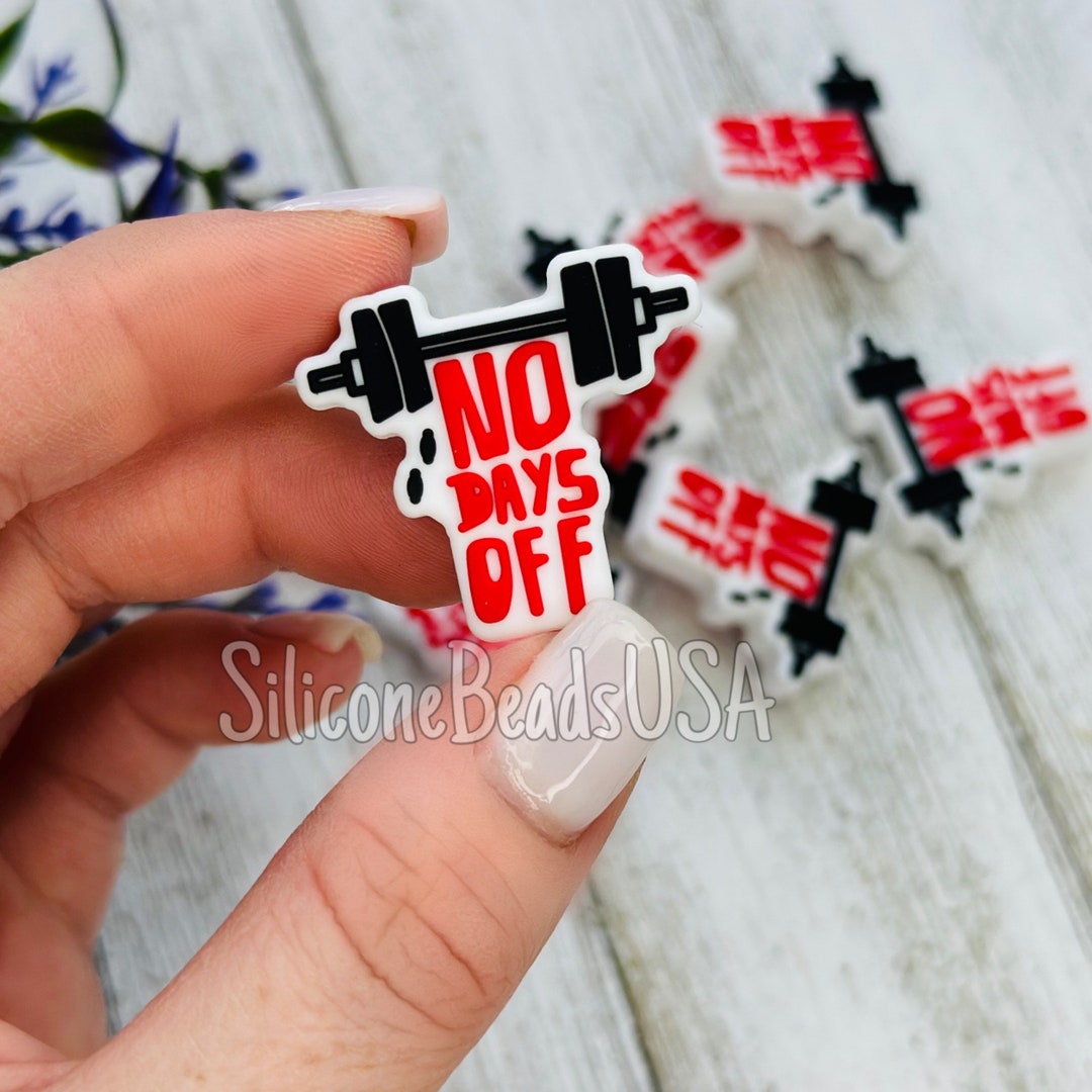 NEW Gym Dumbbell Beads Weights No Days off Sport Beads Barbell Bead ...