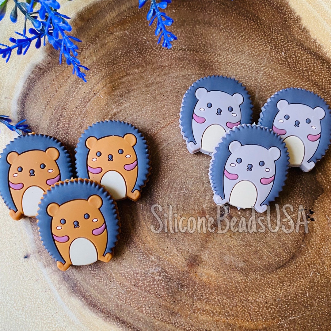 NEW Hedgehog Bead Focal Beads Craft Woodland Forest - Etsy