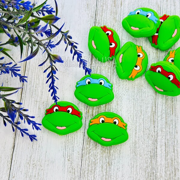 Silicone Focal Character Beads - Etsy