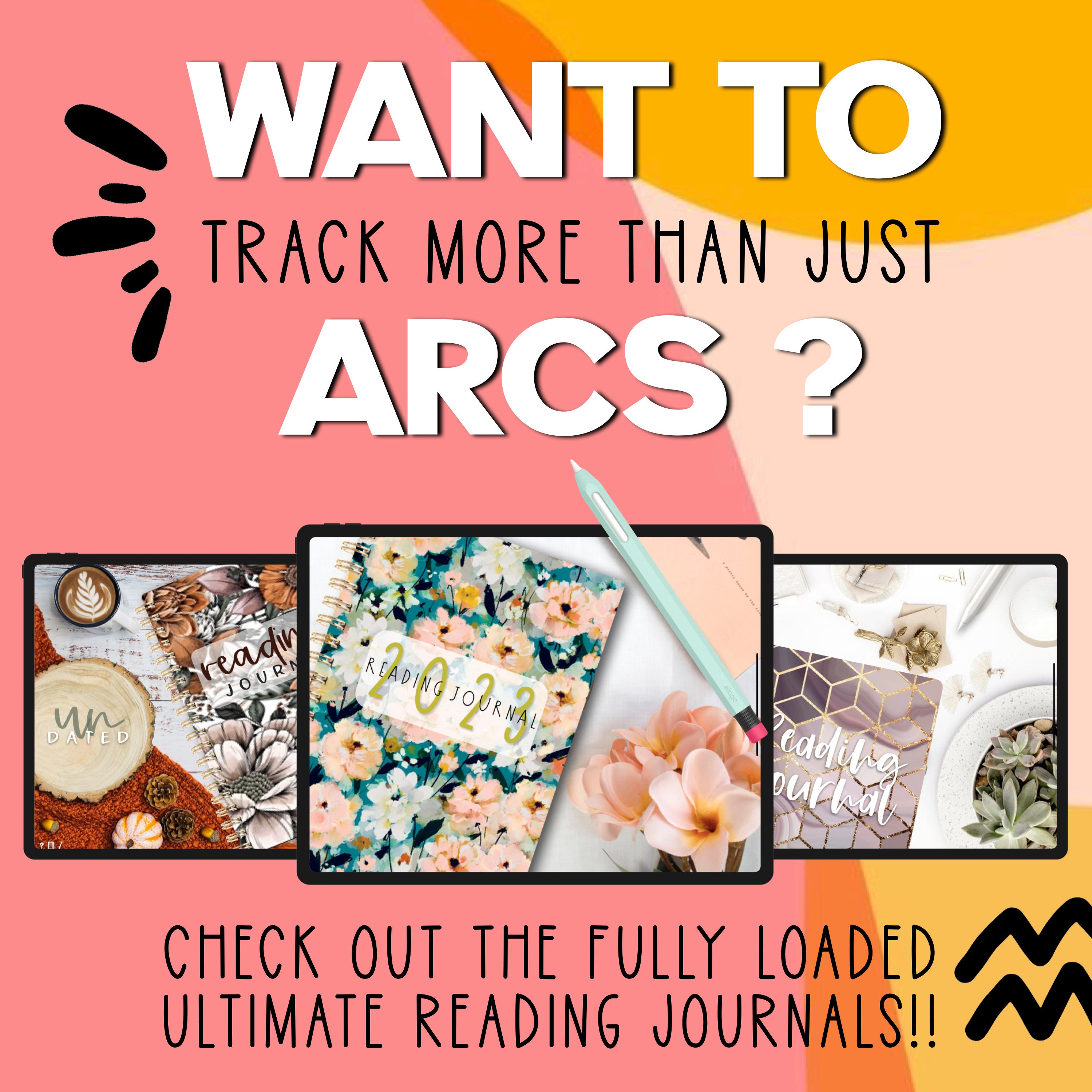 Digital ARC Planner - ARC Reader Planner - Goodnotes, Notability, XODO ...