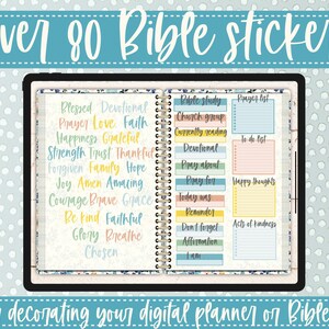 Bible Digital Stickers, Digital Planner Stickers - Etsy