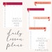 Undated Printable Homeschool Planner, Poppy Design, Instant Download - Etsy