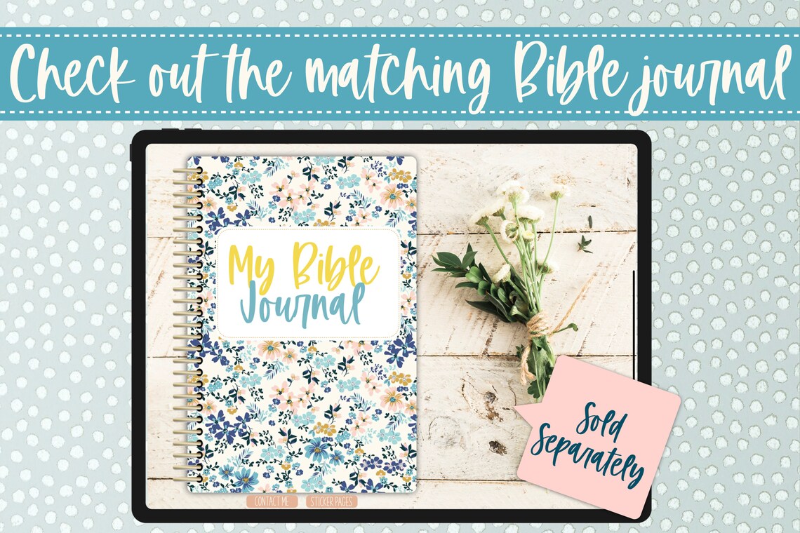 Bible Digital Stickers, Digital Planner Stickers - Etsy