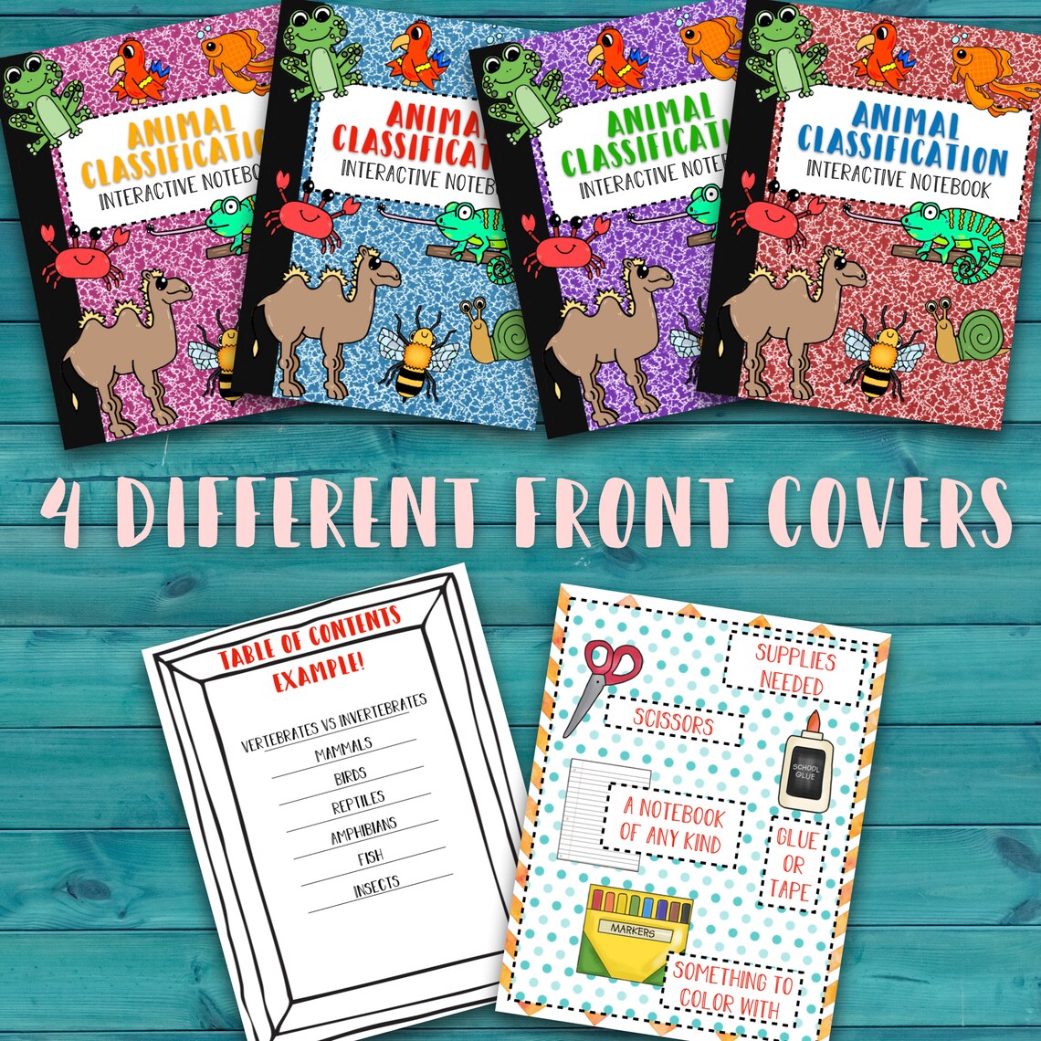 Animal Classification Interactive Notebook Printable Digital - Etsy