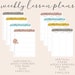 Undated Printable Homeschool Planner Floral Digital Download - Etsy