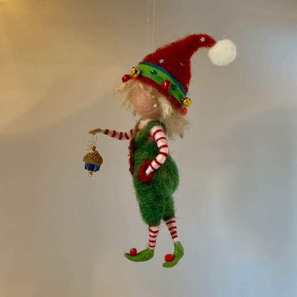Needle Felted Elf - Etsy