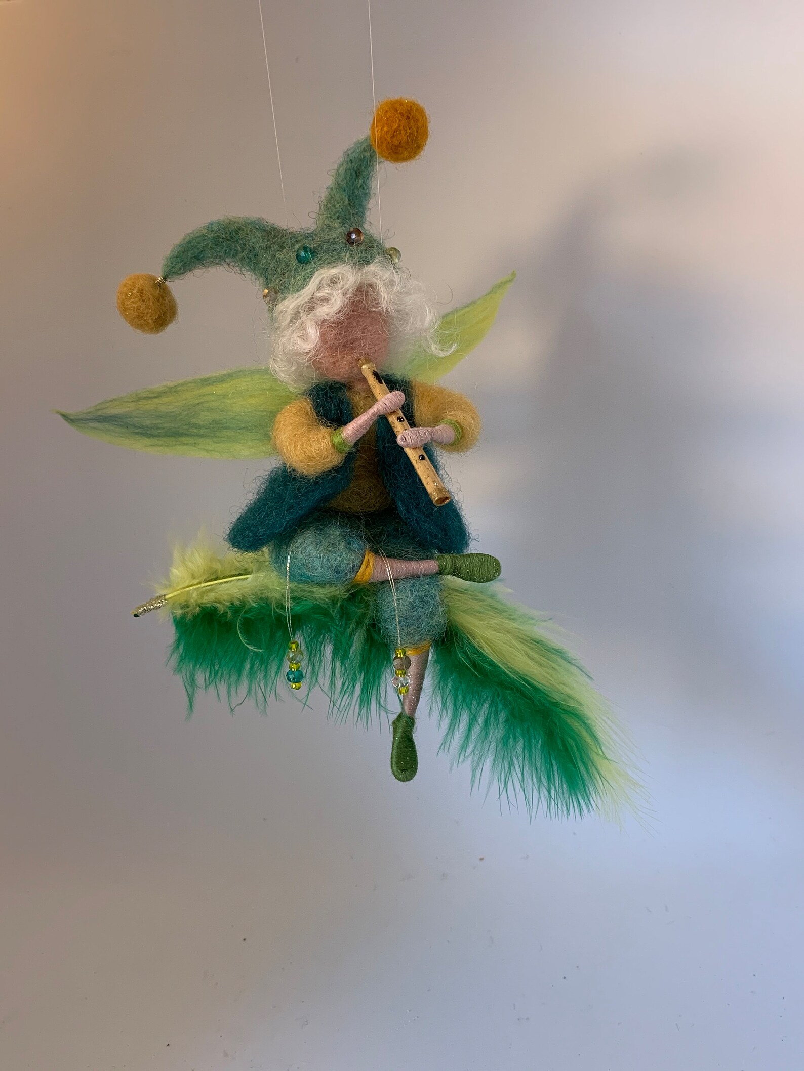 Needle Felted Elf, Waldorf Inspired, Felted Elf, Felted Doll, Felted ...