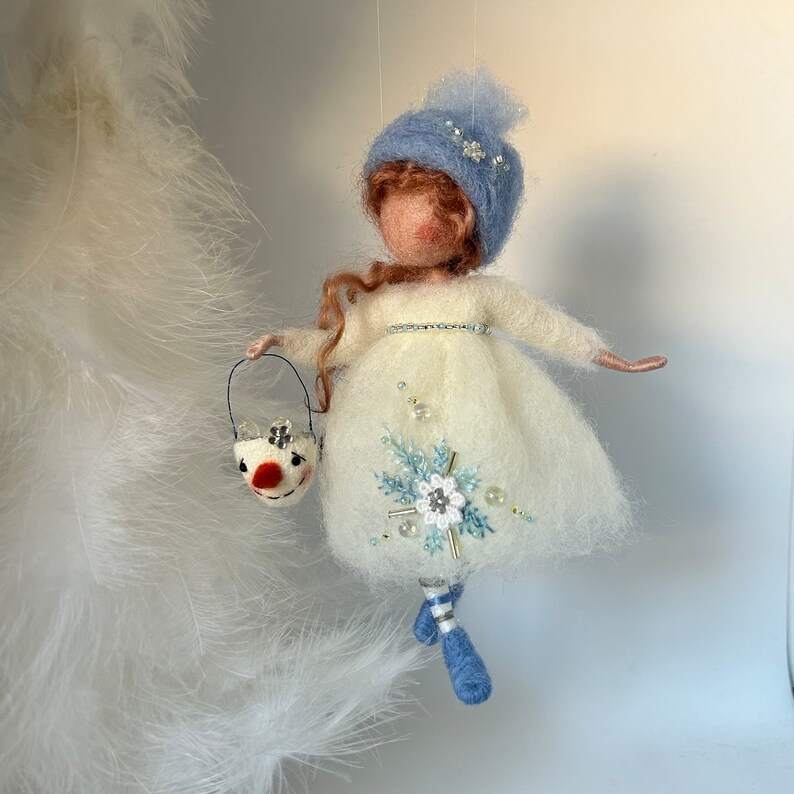 Needle Felted Fairy, Waldorf Inspired, Felted Fairy, Felted Doll ...