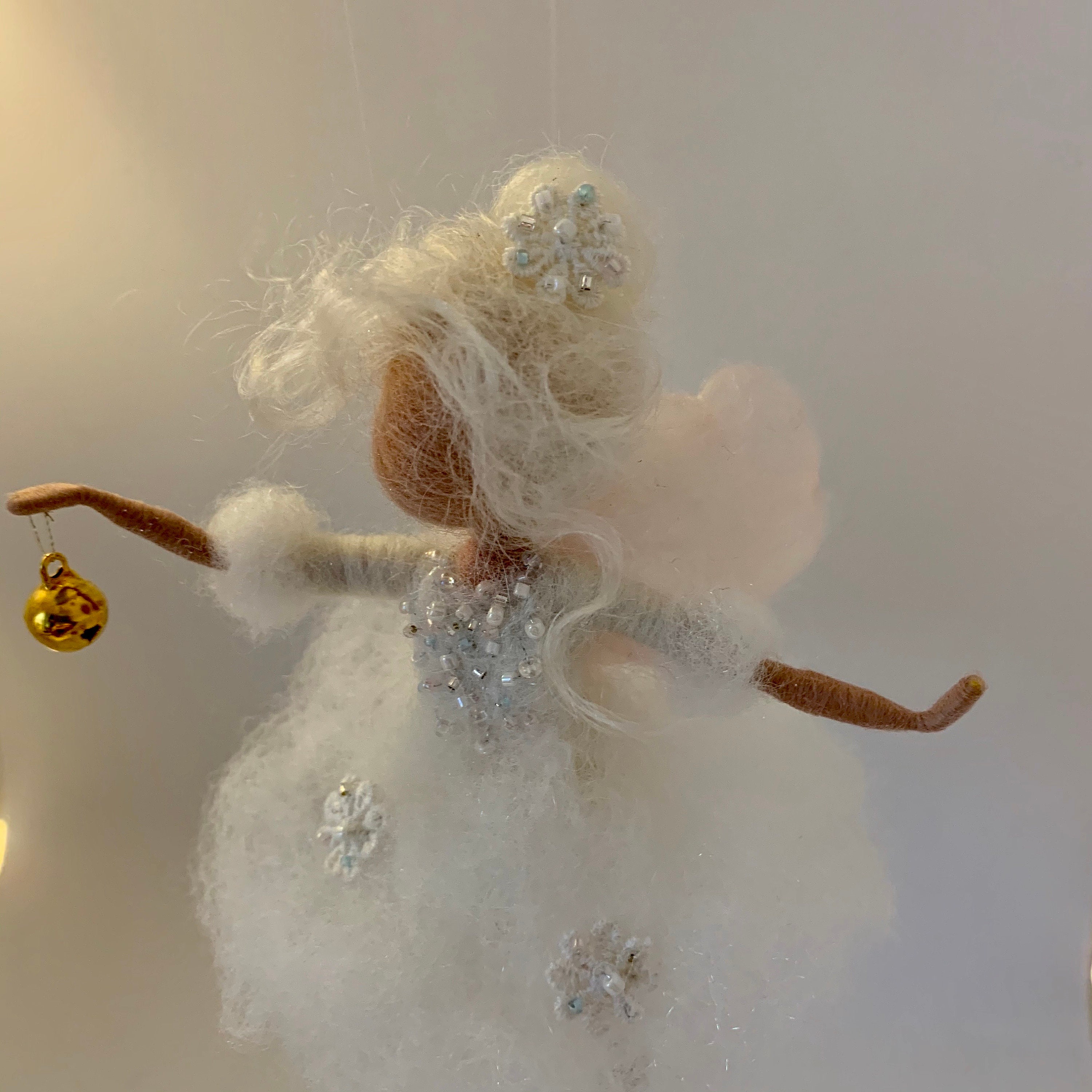 Needle Felted Angel, Waldorf Inspired, Felted Doll, Christmas Doll ...