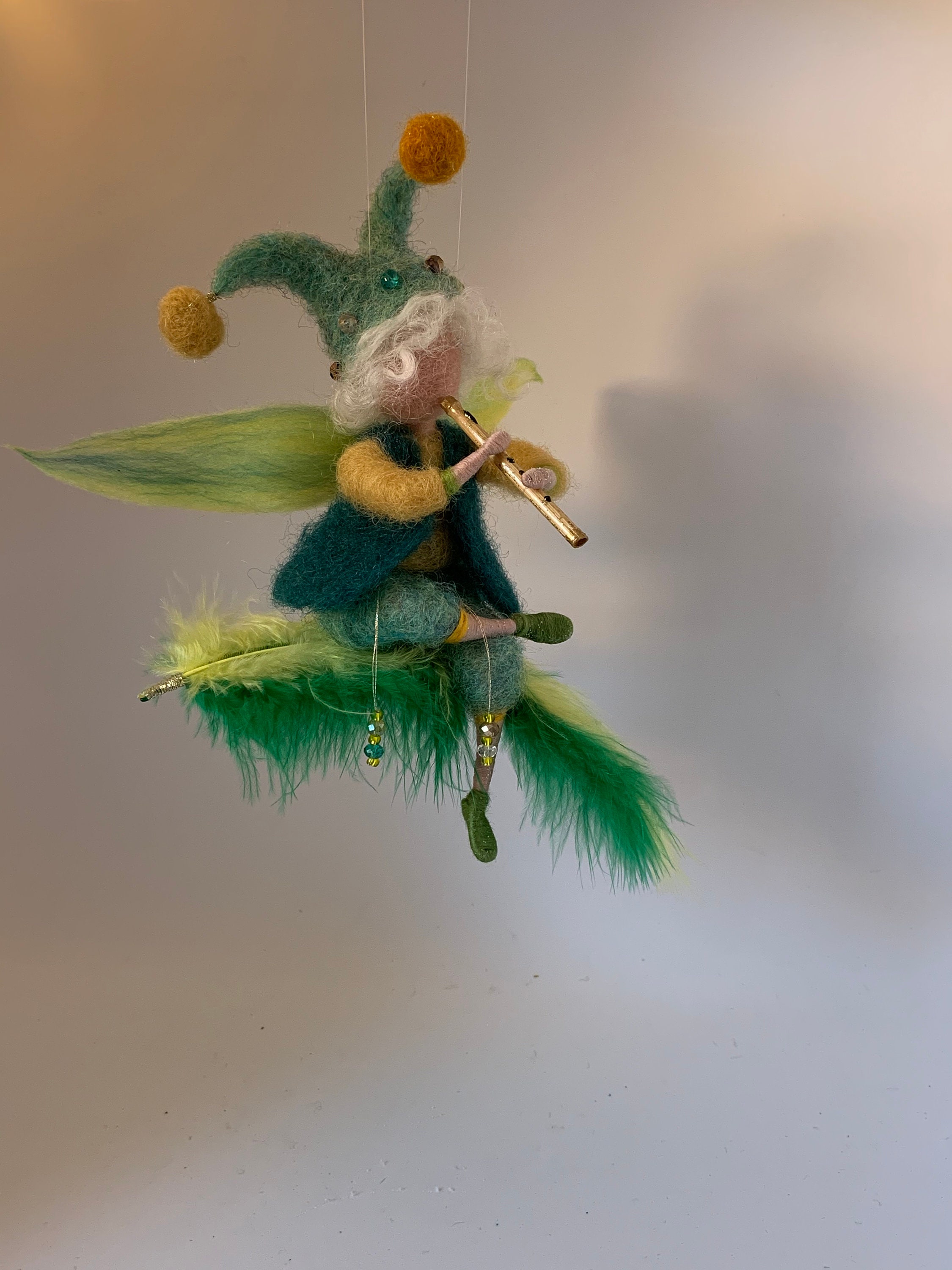 Needle Felted Elf, Waldorf Inspired, Felted Elf, Felted Doll, Felted ...