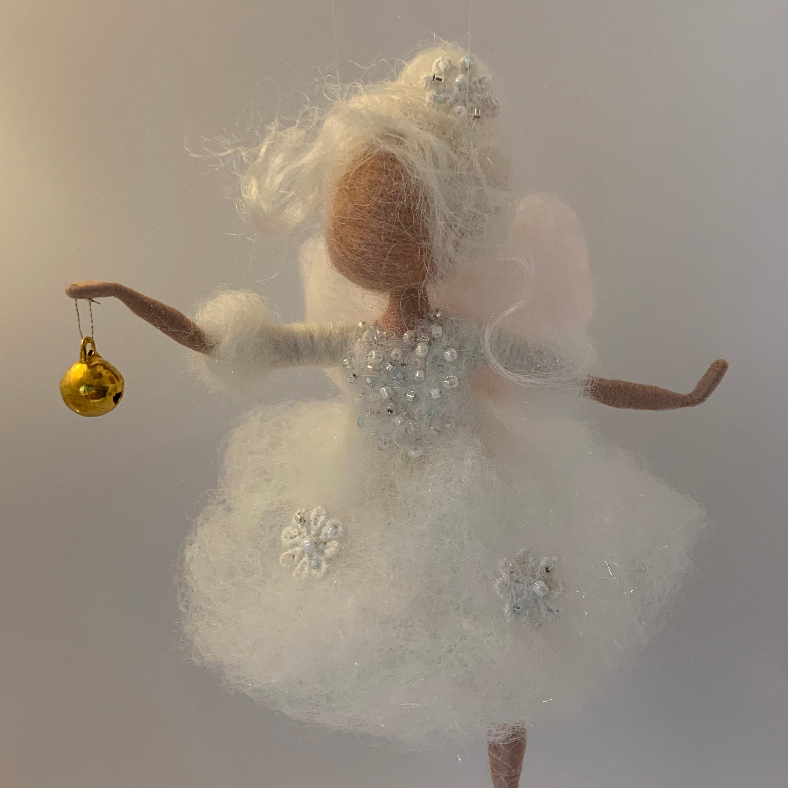Needle Felted Angel, Waldorf Inspired, Felted Doll, Christmas Doll ...