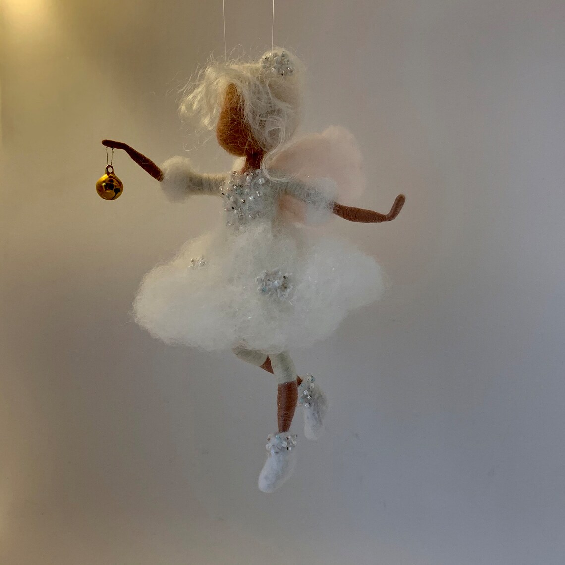 Needle Felted Angel, Waldorf Inspired, Felted Doll, Christmas Doll ...