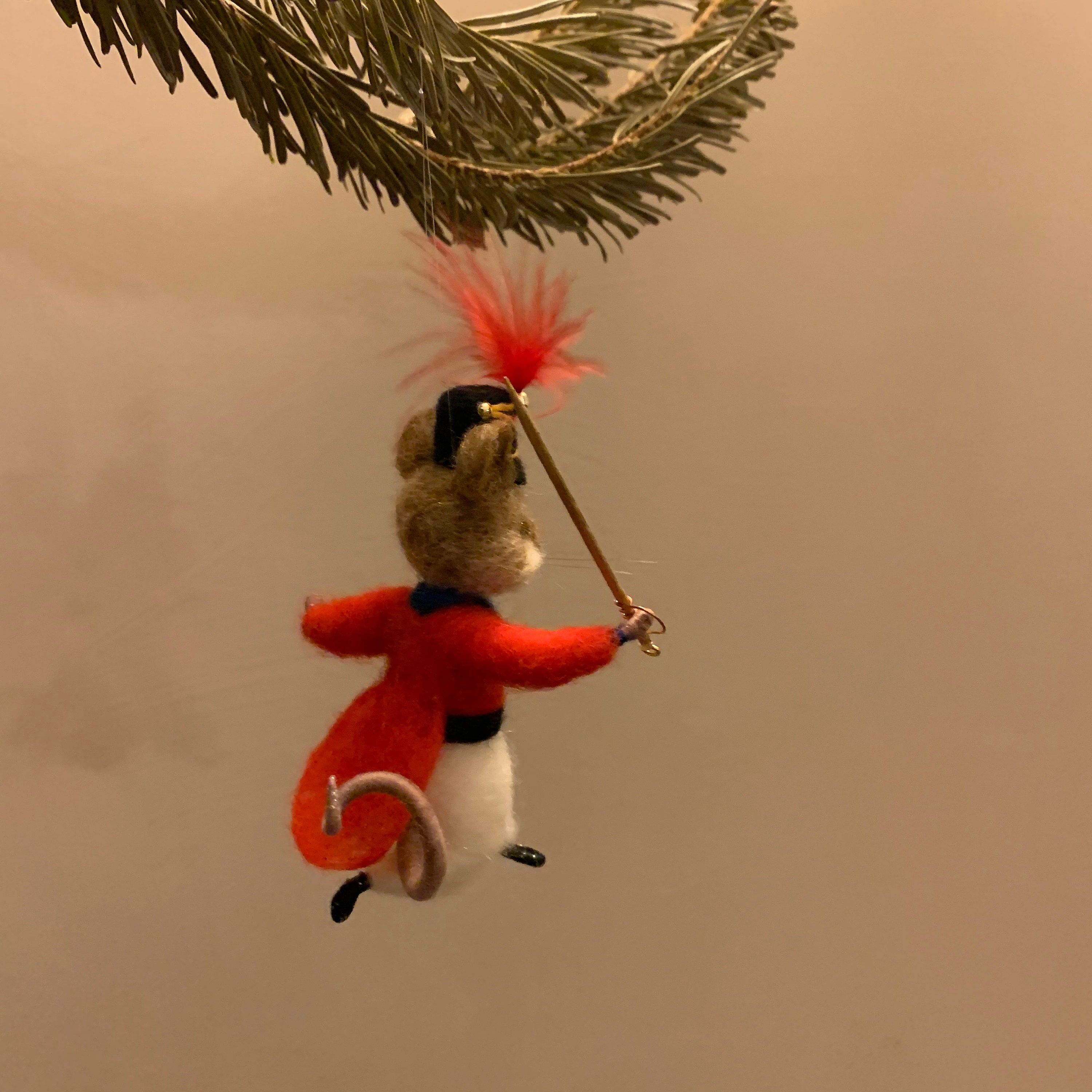 Needle Felted Mouse, Nutcracker, Mouse Soldier, Wool Mouse, Felted ...