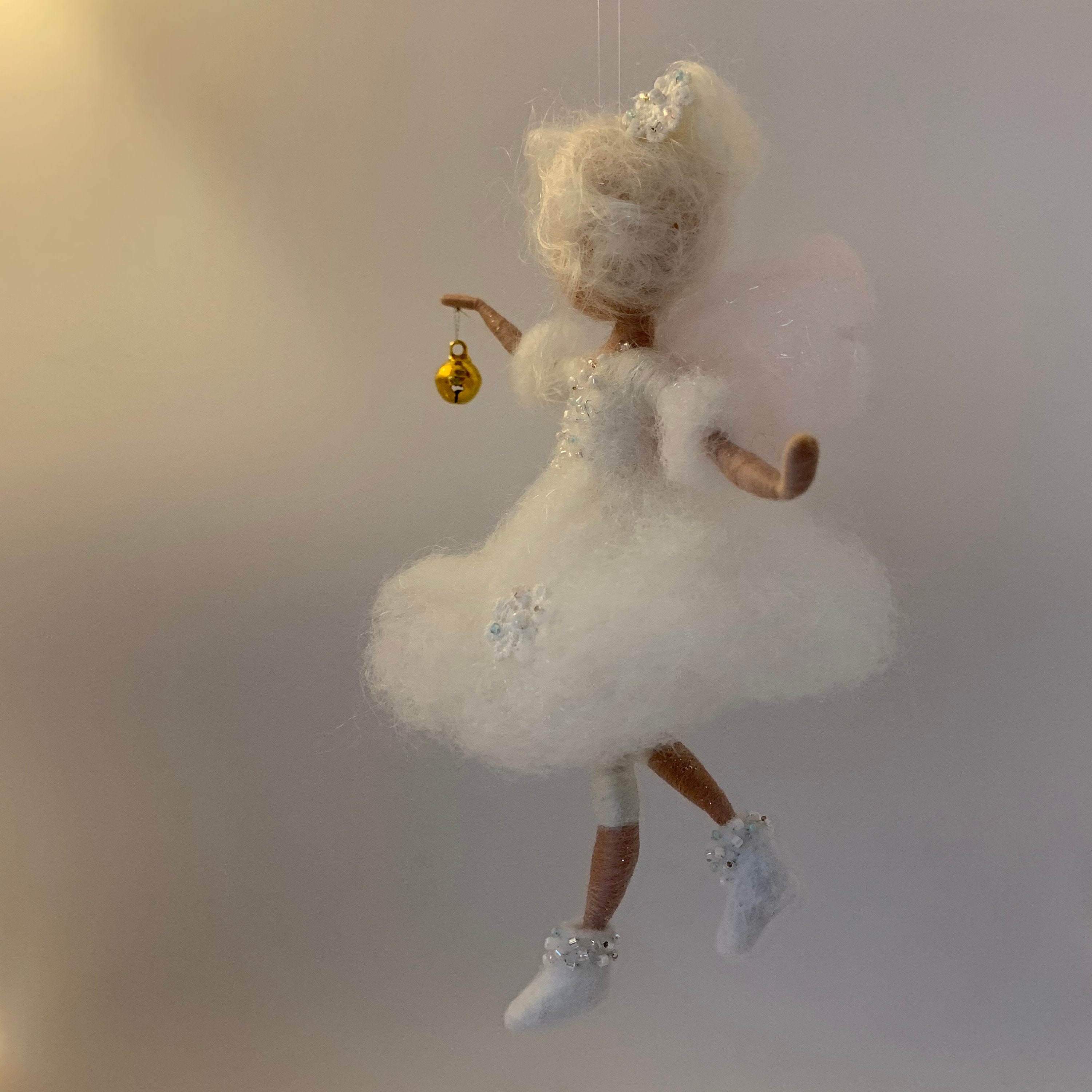 Needle Felted Angel, Waldorf Inspired, Felted Doll, Christmas Doll ...