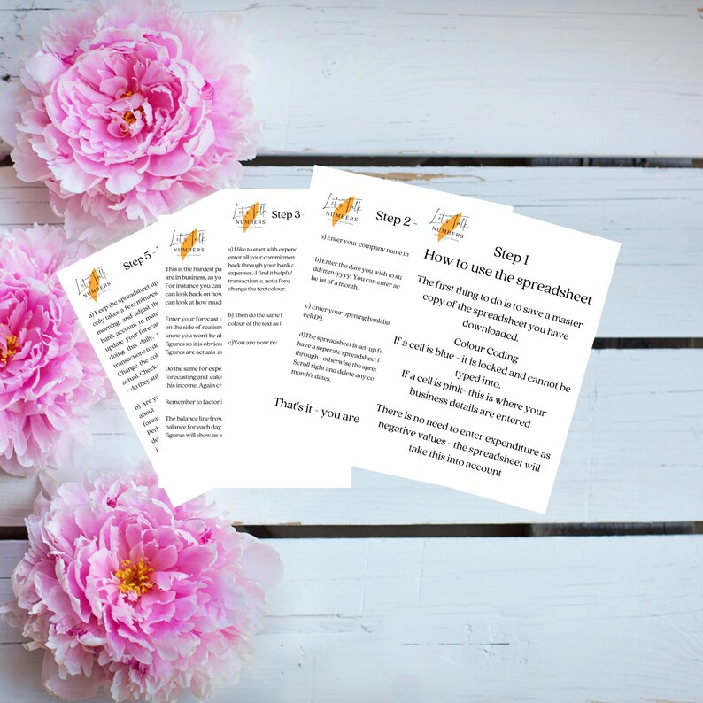 Simple Cashflow Excel Spreadsheet Bookkeeping (suitable All Countries) Bank Accounting for Sole ...