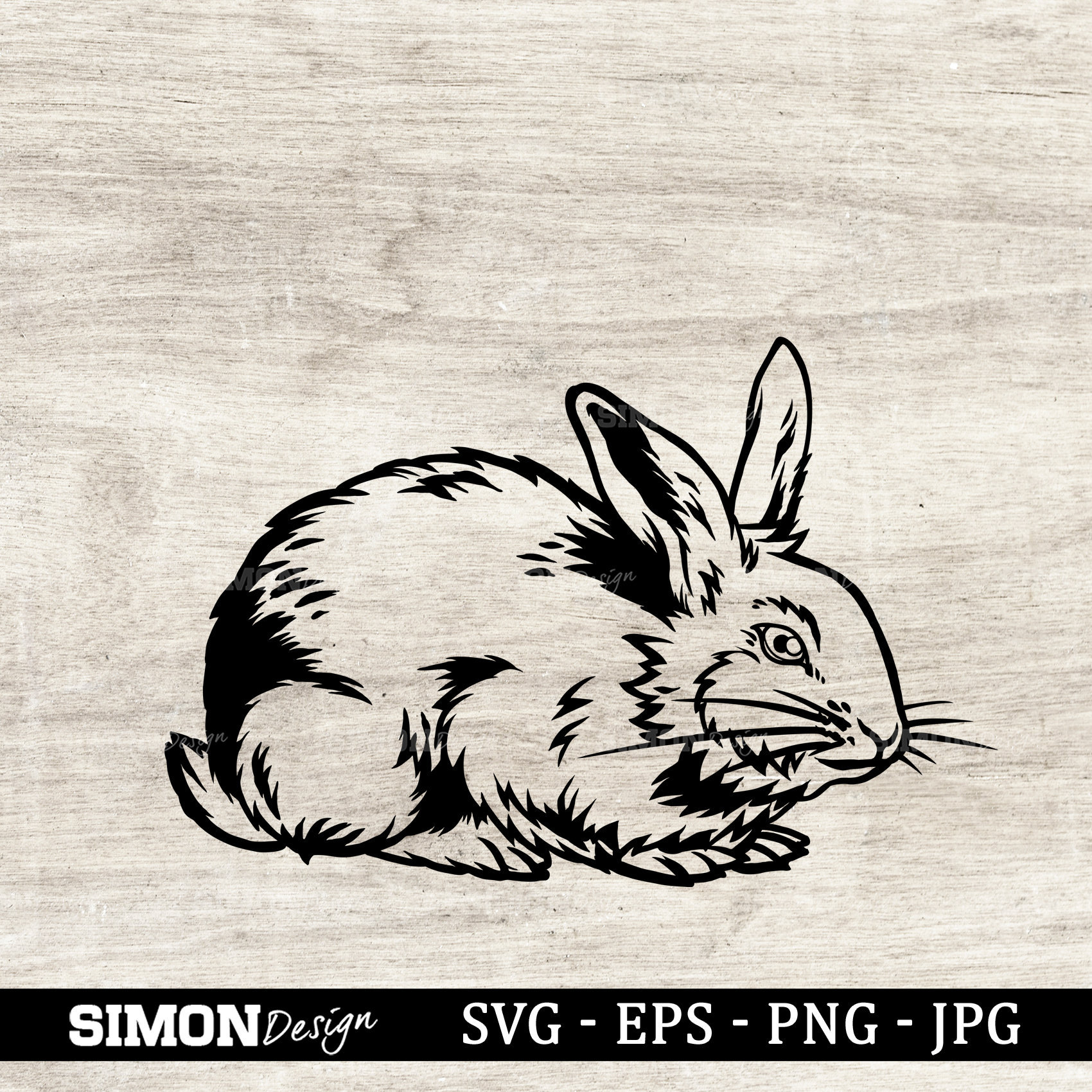 Bunny SVG Rabbit SVG Easter Bunny svg Easter svg bunny | Etsy