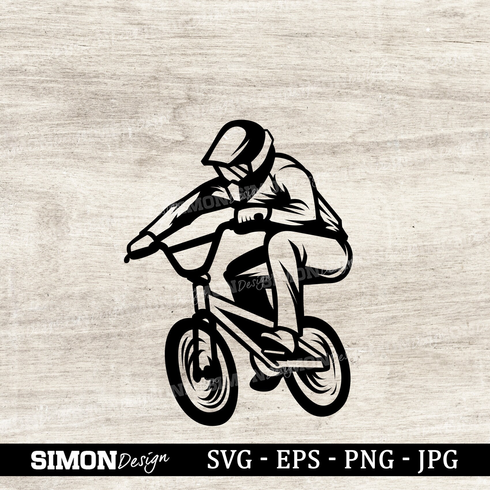 BMX SVG Bmx Rider Svg BMX Clipart Bmx Silhouette bmx rider | Etsy